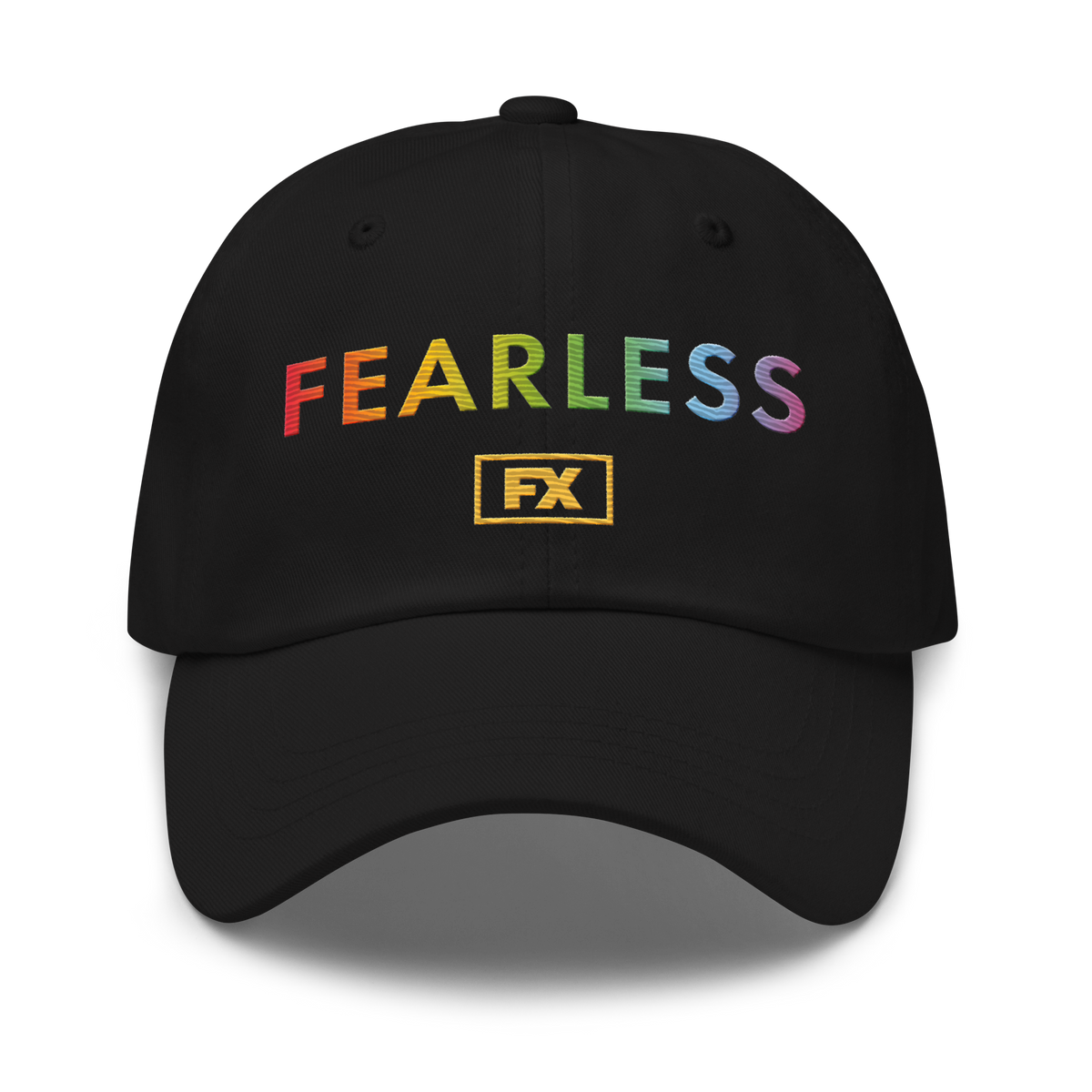 FX Fearless Pride Embroidered Dad Hat | FX Networks Shop