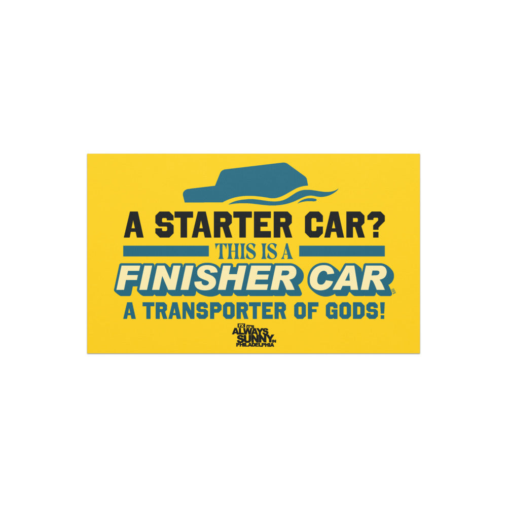 It's Always Sunny in Philadelphia Finisher Car Magnet | FX Networks Shop