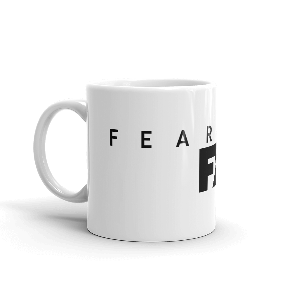 FX Fearless Logo White Mug | FX Networks Shop