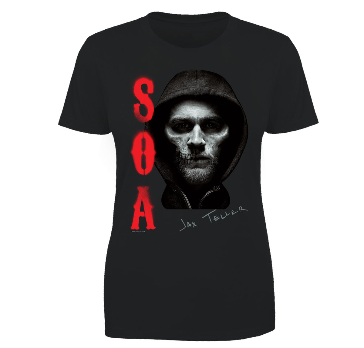 Sons of Anarchy Jax SOA Women's Short Sleeve T-Shirt | FX Networks Shop