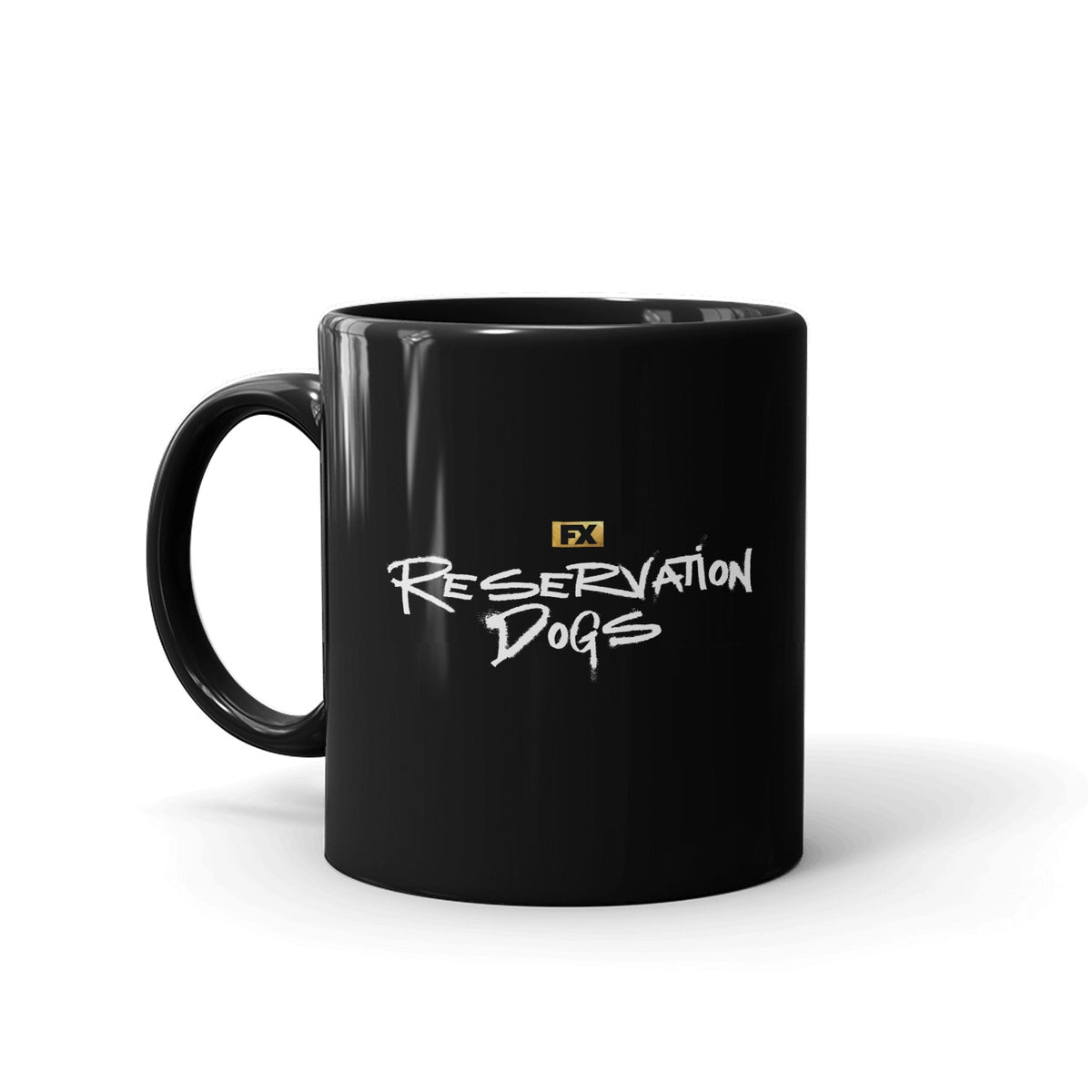 Reservation Dogs Black Logo Mug | FX Networks Shop