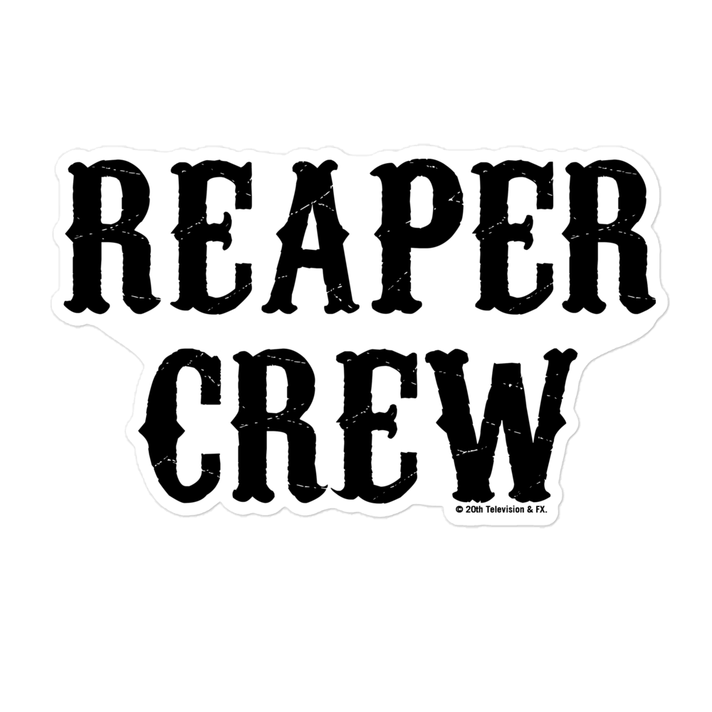Sons of Anarchy Reaper Crew Die Cut Sticker | FX Networks Shop